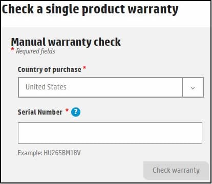 HP Warranty Check - Check HP laptop, desktop warranty status for Free
