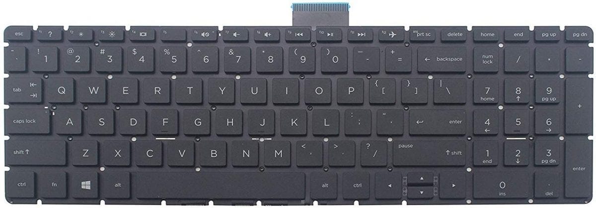 HP 15-bs 15-bs000, Power 15-B Series US Black Keyboard Hyderabad
