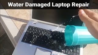 How to Restore Water Damaged Laptop - Laptop Repair World
